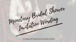 Monetary Bridal Shower Invitation Wording For Your Invitations